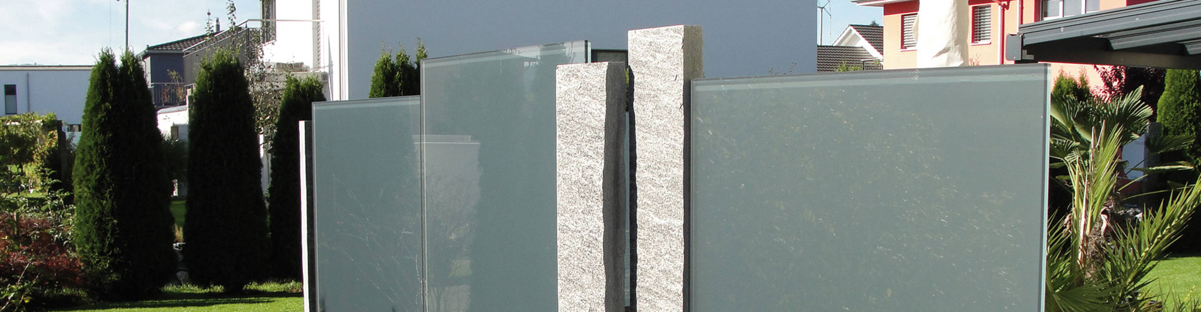 Zaunteam | Sichtschutz aus Glas