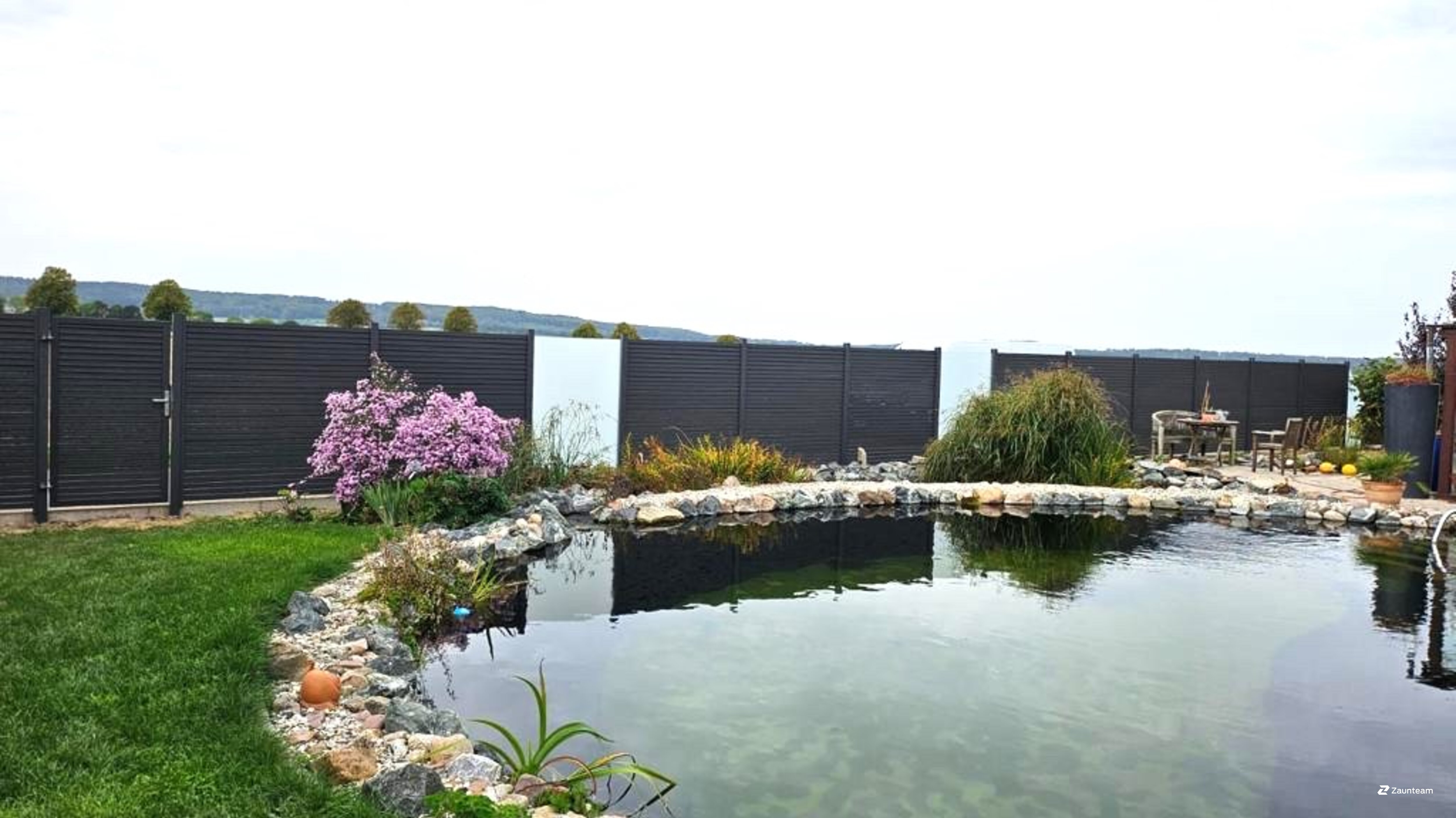 Sichtschutz aus Aluminium von Zaunteam